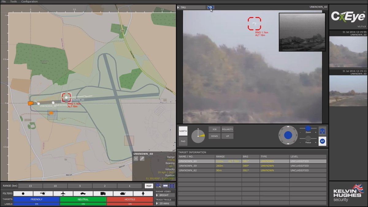 Conozca el radar para detectar drones de la compañía Kelvin Hughes
